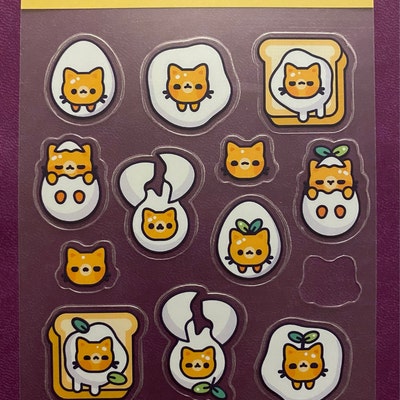 Kero Frog Sticker Sheet Japanese Cute Stickers Japanese - Etsy