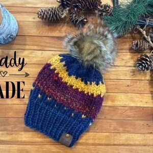 The Bronson Beanie Pattern | Colorwork Knit Hat (digital Download) - Etsy