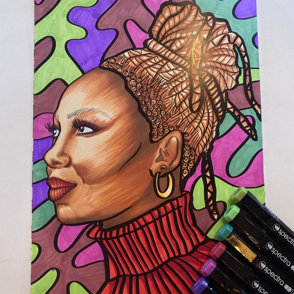 Letitia the Leopard Wall Art - Etsy