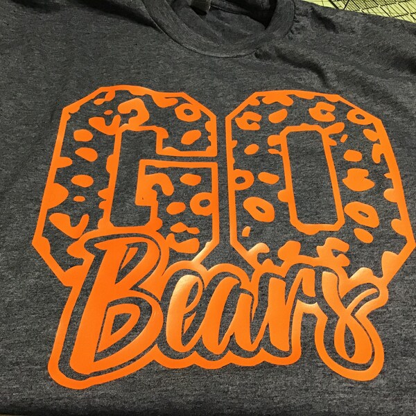 Go Bears Svg, Bears Leopard Svg, Bears Pride, Bears Cut File, Love ...