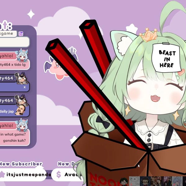 Vtuber / Pngtuber HAMSTER CAGE | Funny Stream Overlay/assets ...