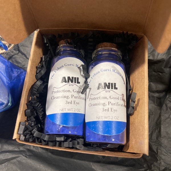 Blessed Anil Powder in Apothecary Corked Vial || Hand-ground || Bolsa ...