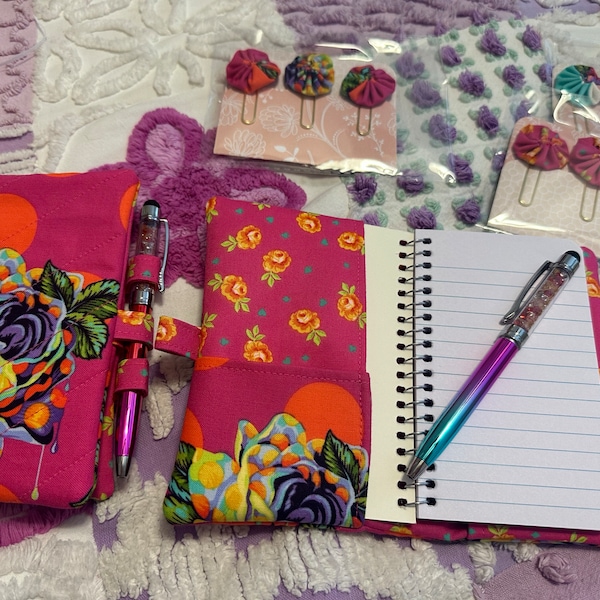 Mini Notebook Cover/patterns by Annie/paper Pattern/project Organizer ...