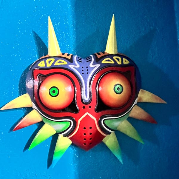 Wearable LED Majora’s Mask Legend of Zelda Halloween Christmas Birthday ...