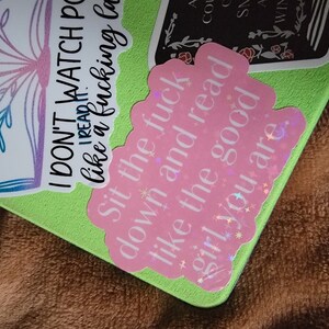 Holographic Magnetic Smut Spicy Reader Bookmark Matching - Etsy