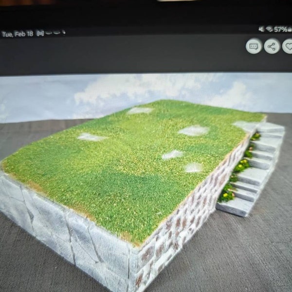 HALLOWEEN Fall Village Display Platform for Lemax / Department 56 ...