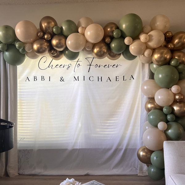 Rustic Wildwood DIY Balloon Garland Kit / Rustic Boho Bridal Shower ...