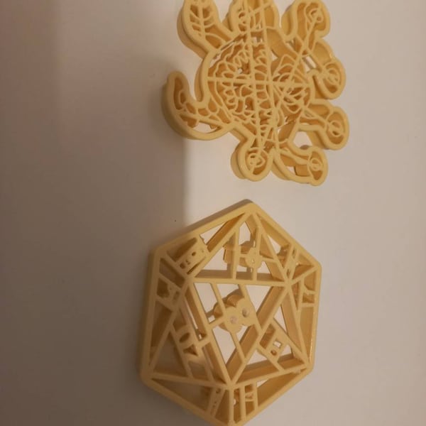 Dice Set of 6 RPG Medieval Fantasy Dnd D&D Dungeons and Dragons Cookie ...