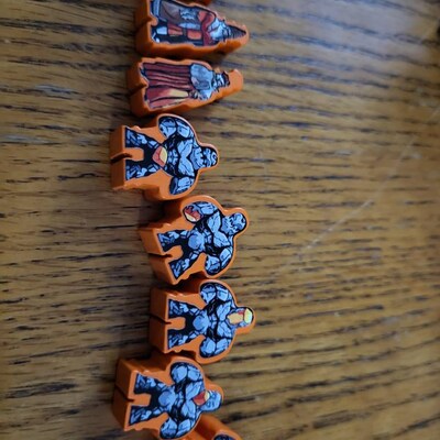 LORDS of WATERDEEP Meeples Upgrade Kit Stickers Free Scoundrels of Skullport Decals Kit Premium ...