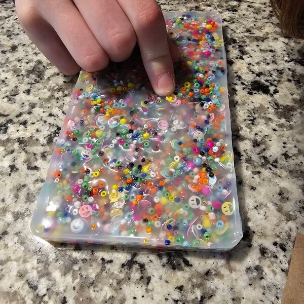 Large Pick Pads-big Options-variety-smiley Sequins-rainbow Mix-thin ...
