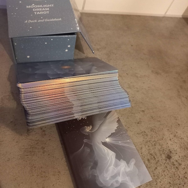 Moonlight Dream Tarot | 78 Tarot Cards Deck, 4 Extra Cards, 196-page ...