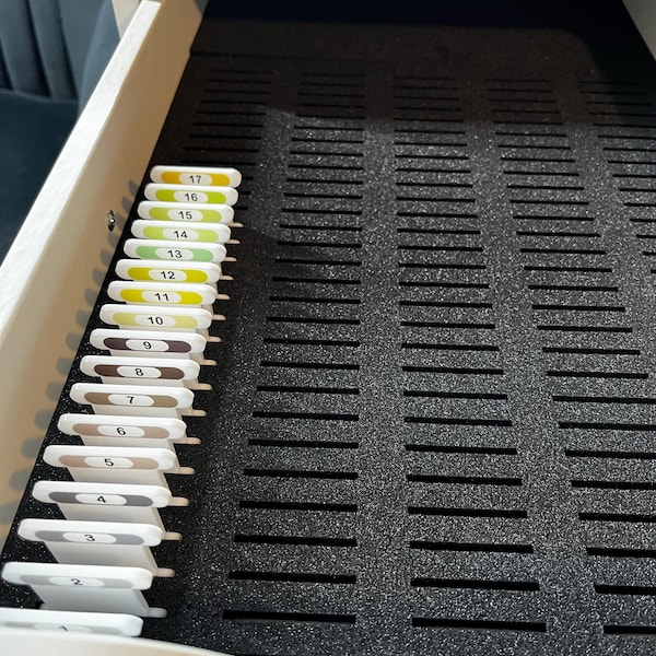 Foam Inserts for IKEA Alex 5 Drawer Unit to Hold Bobbins - Etsy