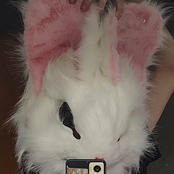Jujutsu Kaisen Yuji Itadori Kigurumi Fur Head, Cute Furry Mask Head ...