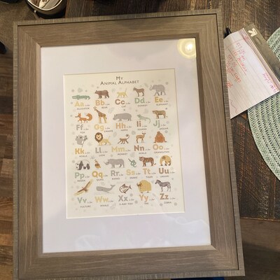 ABC Nursery Decor, Set of 3 Prints, ABC Prints, Children's Wall Art ...