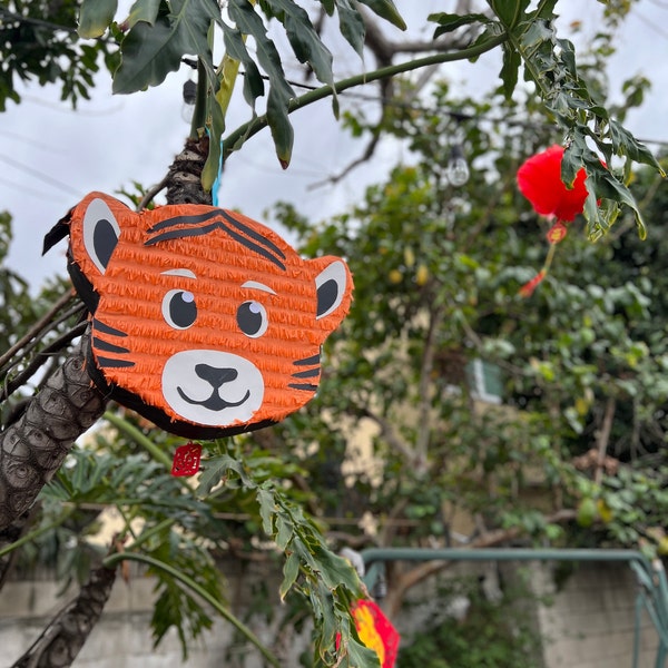 Handmade Cute Tiger Pinata - Etsy