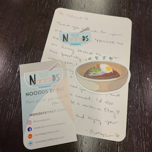 Bun Rieu Vietnamese Noodle Sticker Asian Noodles Die Cut Premium Matte ...