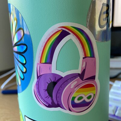 LARGE Rainbow Infinity Sticker Rainbow Infinity Symbol - Etsy