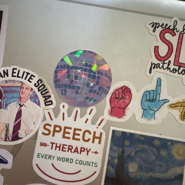 Holographic Disco Ball Vinyl Sticker L Water Bottle Sticker | Laptop ...