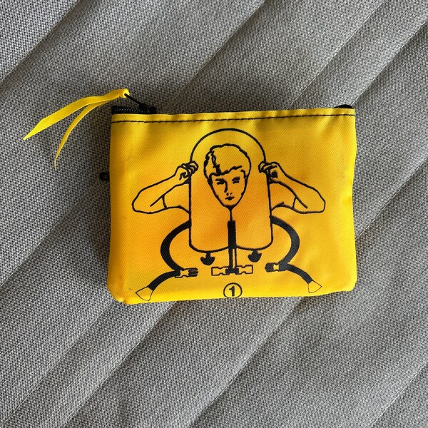 Life Vest Small Cosmetic Bag, Life Jacket Cosmetic Bag, Lifevest Bag ...