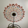 Courage Mandala Stencil for Walls – MANDALA WALL STENCIL - Large Wall ...