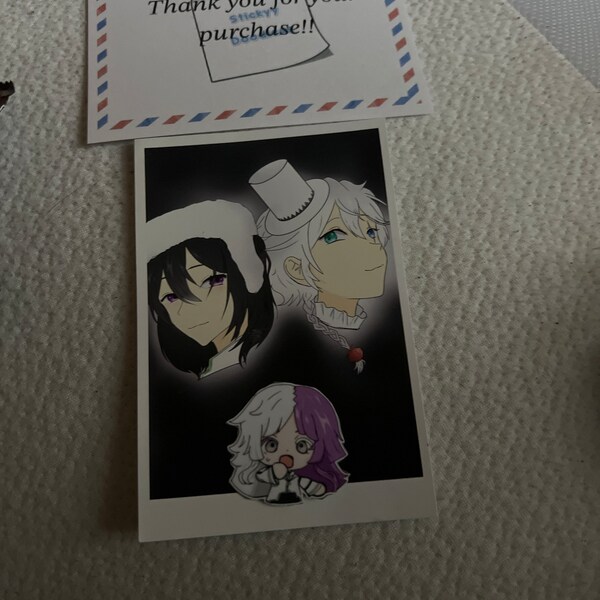 Bsd Sigma Laminated Sticker - Etsy