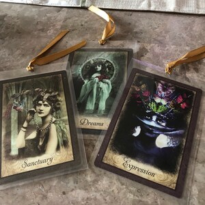Oracle Card Bookmarks Laminated Tarot Deck Rider Waite - Etsy