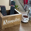 Remote Box Remote Control Box Remote Storage Home Organization - Etsy
