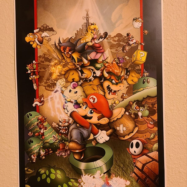 Super Mario RPG Poster - Etsy