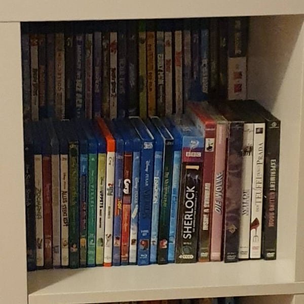 Kallax Shelf Insert for Dvds / DVD Shelf IKEA / Kallax Insert for Blu ...