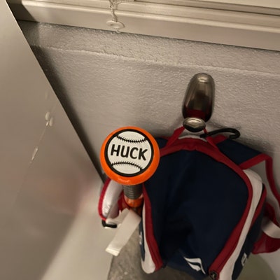 Bat Knob Decal Sticker With Name for Baseball/softball/ Tball 1 3/8 Dia ...