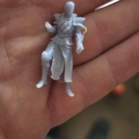 Tiefling Gladiator Tiefling Fighter Galaad | Miniature Dungeons and ...