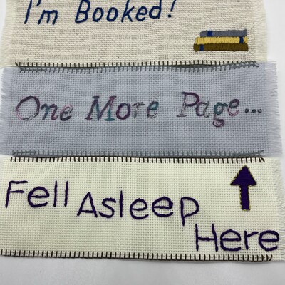 14ct Blank Aida Cross Stitch Bookmarks Variety Set XIV - Etsy