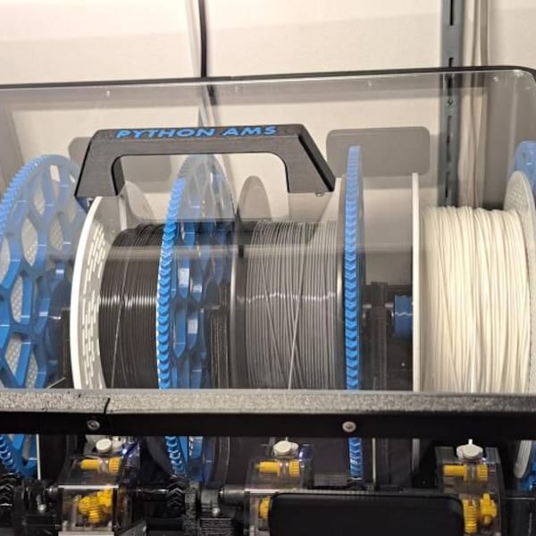 AMS Python Hardware and Printed Kits - Use Most Spools With Your AMS ...
