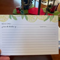 Recipe Binder Tab Dividers, Retro Recipe Binder Tab Inserts - Etsy