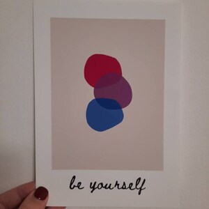 Non Binary Print Non Binary Art Non-binary Gift Minimalist | Etsy