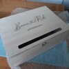 Personalised Wooden Card Box Post Box, Wedding Cards Memory Box ...