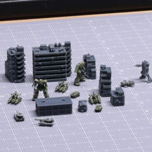 Gundam 1/1700 ZEON Aquatic Mobile Suits | Compatible With Bandai EX ...