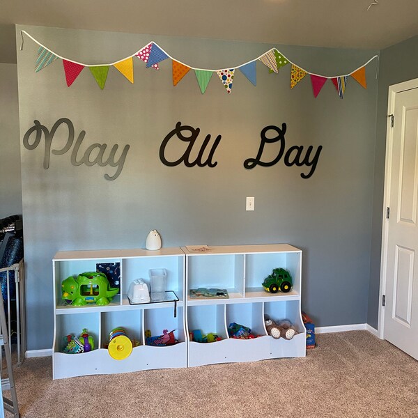 Extra Long Banner With Large Flags/ Fabric Banner by the Yard / Pick ...