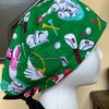 Nurse Scrub Cap Sewing Pattern for Men & Women - Fat Quarter Scrub Hat ...