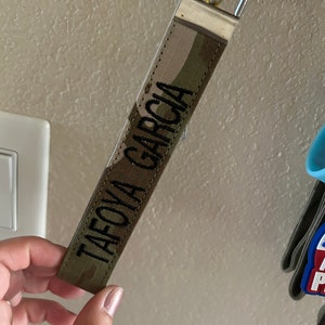 Military Keychain, Personalized Military Gift, ROTC, JROTC, Monogram ...