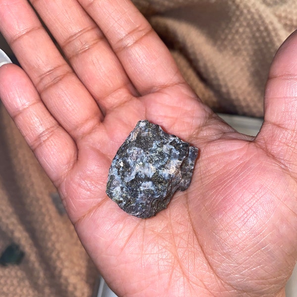 Indigo Gabbro Mystic Merlinite, Raw Healing Stones, Healing Crystal ...