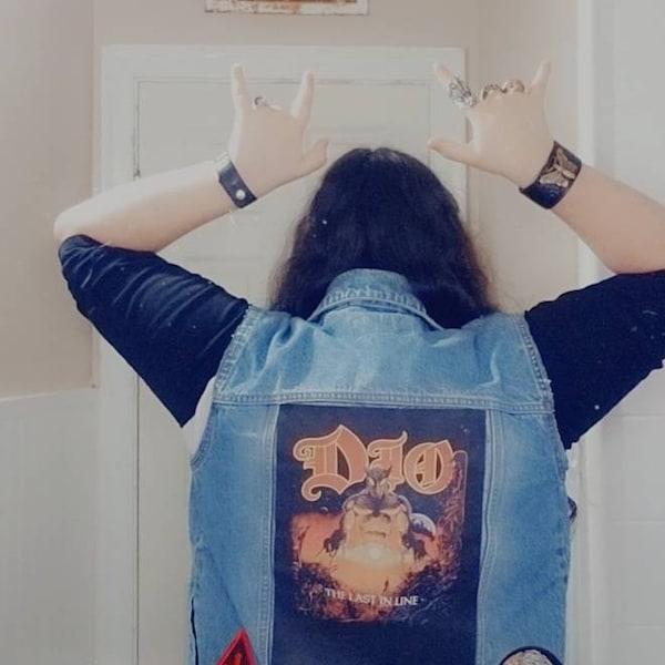 Dio - the Last in Line Back Patch Cosplay - Eddie Munson HALLOWEEN ...