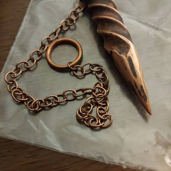 Fang of Fenrir Pendant Hand Forged Jewelry Witchcraft Talisman Viking ...