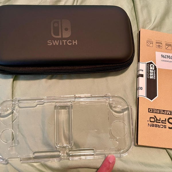 Clear Case Compatibility With Switch Lite, Hard Transparent Full ...