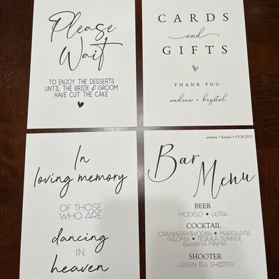 Prize Table Sign Prize Table Printable Bridal Shower Party - Etsy