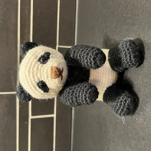Crochet Pattern : My Little Panda |panda Amigurumi Pattern | Instant ...