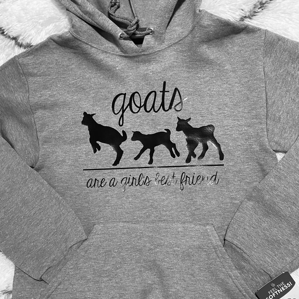 Goats Are a Girl's Best Friend Quote Svg With Goats Playing Silhouette ...