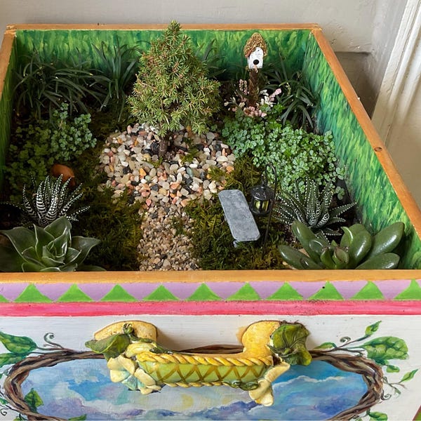 Handmade Fairy House, Fairy Garden, Gnome Home, Fairytale House ...