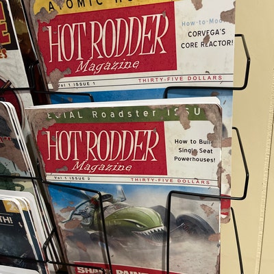 Un-official Handmade Fallout 4 COMPLETE SET of Hot Rodder Magazines ...