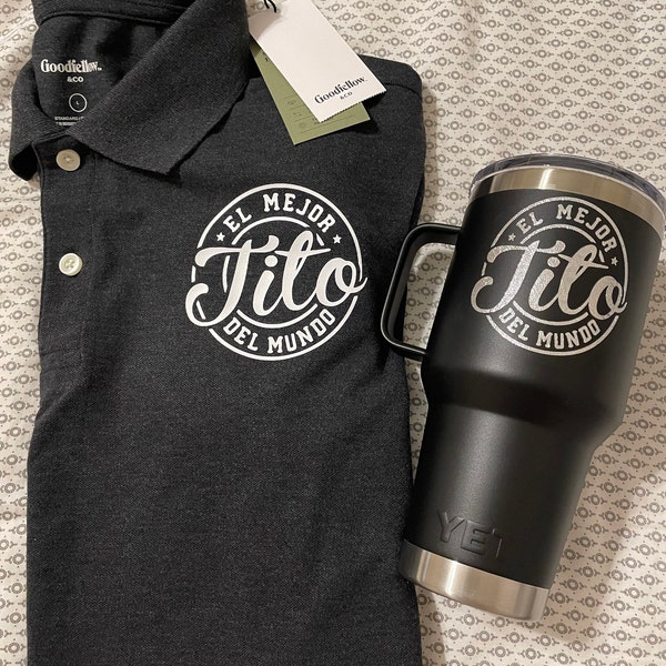 El Mejor Tito Del Mundo Svg, El Mejor Tito Shirt Svg, El Mejor Tito Mug ...